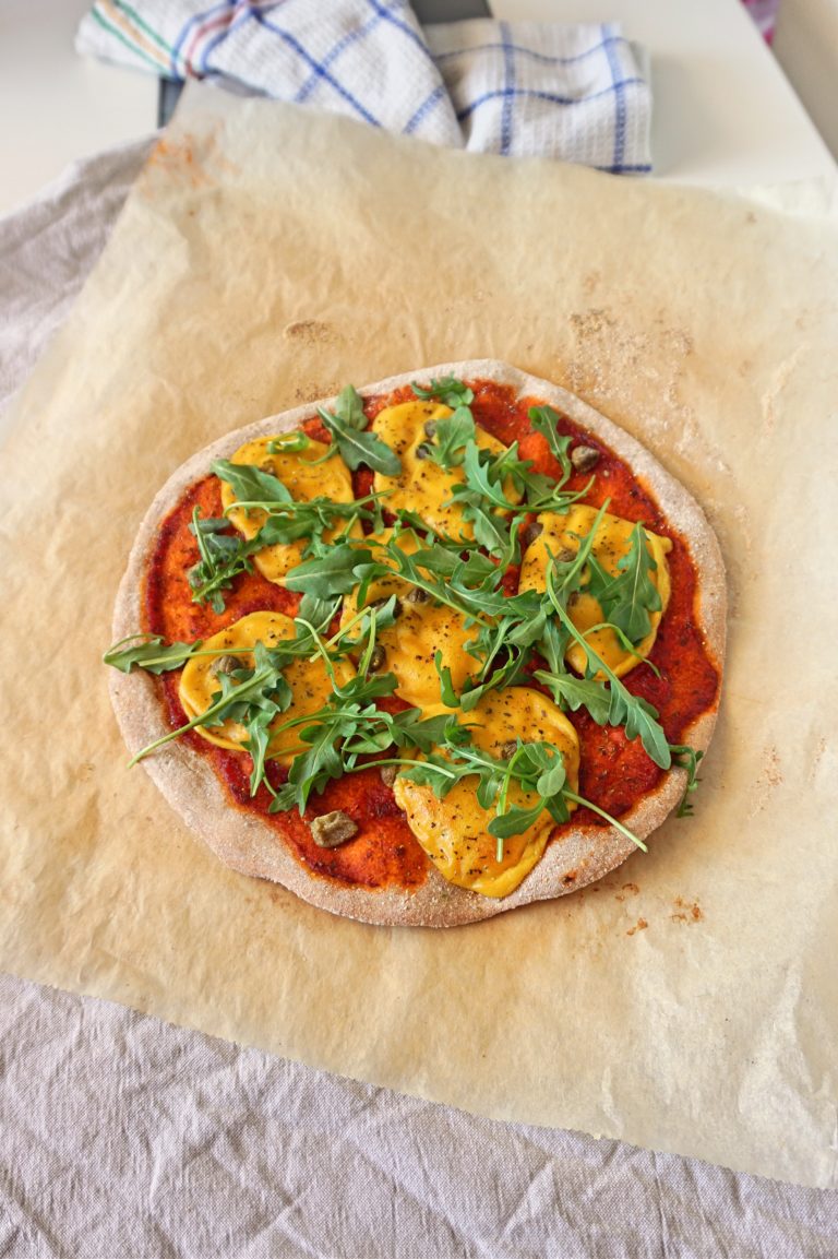 Pizza integral con masa madre - Naturalment Laura